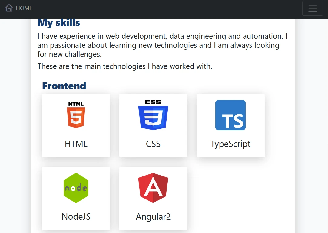 Pablo's Portfolio | Software Developer